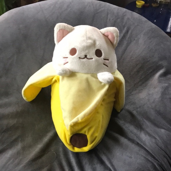 Other | Cute Banana Cat Can Change Between Cat And Banana Bananya ...